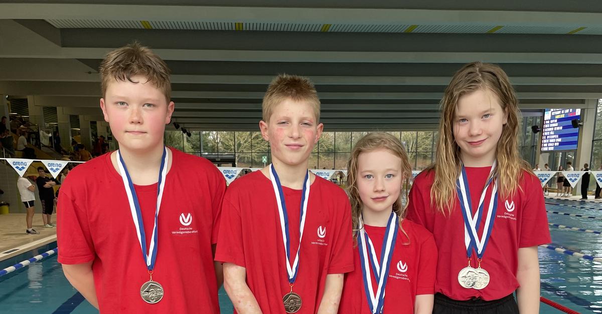 Schwimmen: Acht Medaillen für zwei Dillkreisvereine